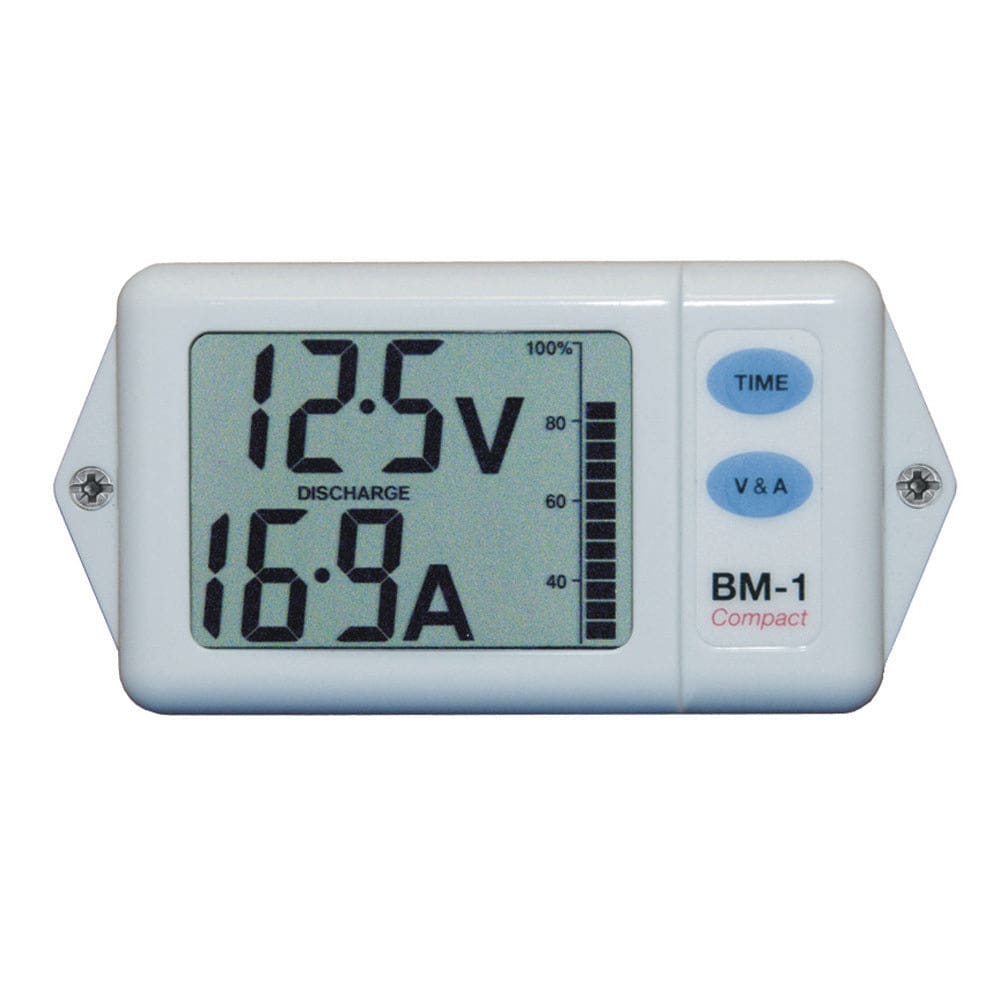 Clipper BM-1CW Battery Monitor Compact White | ShelHealth