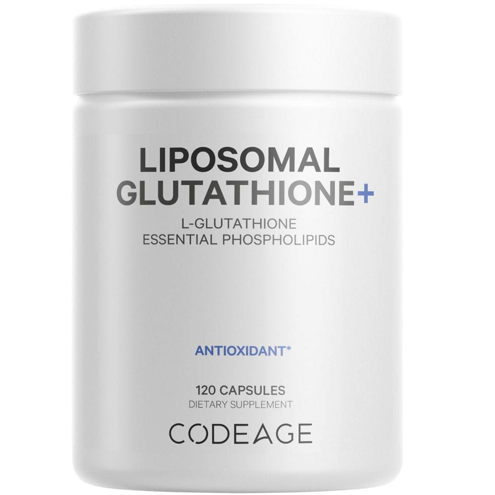 Codeage Liposomal Glutathione Essential Phospholipids Antioxidant (120 ...