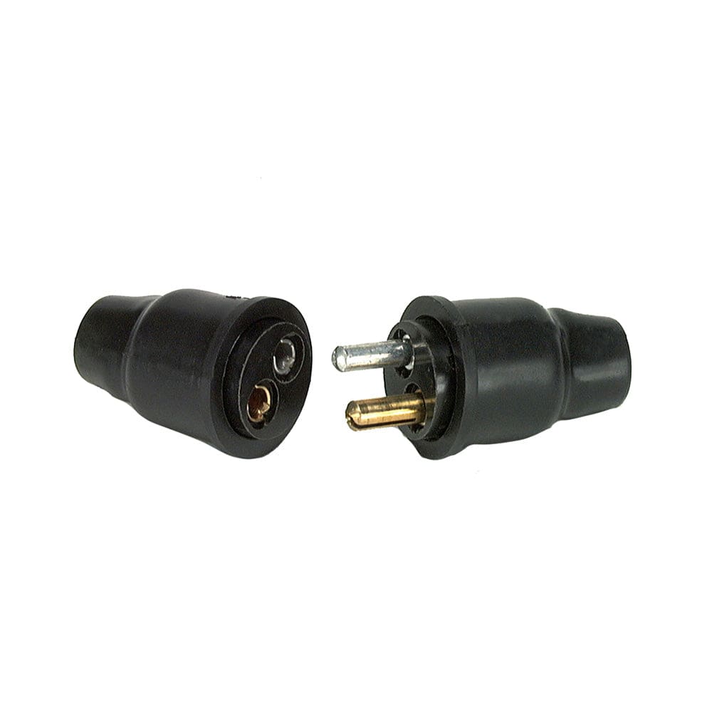 Cole Hersee 2 Pole Plug & Socket Connector w/ Rubber Cap | ShelHealth