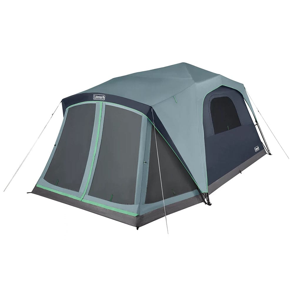 Coleman Skylodge™ 10-Person Instant Camping Tent w/ Screen Room - Blue ...