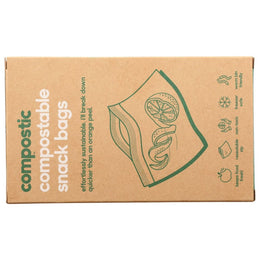 COMPOSTIC: Compostable Snack Bags, 25 ea (Case of 4) | ShelHealth