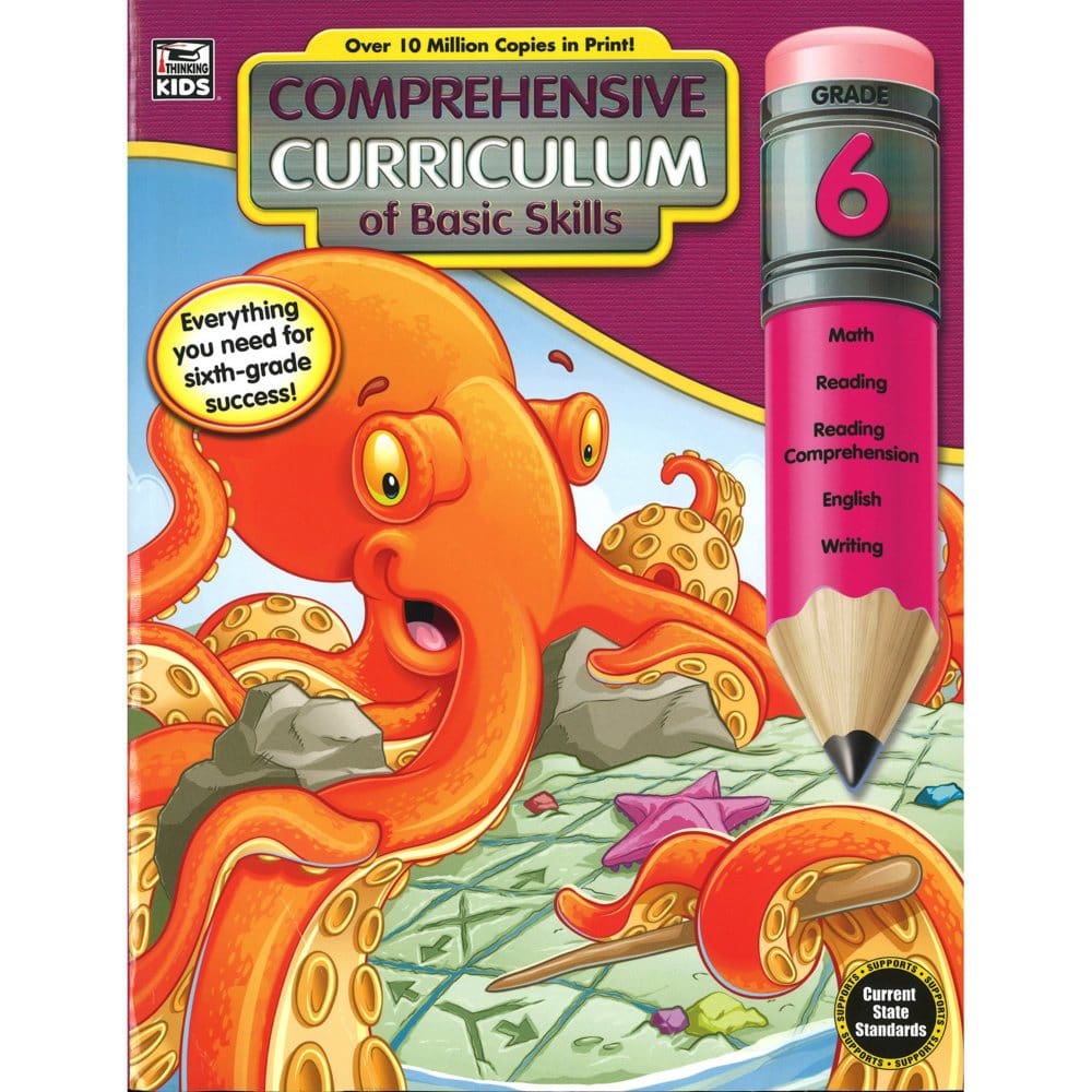 Comprehensive Curriculum of Basic Skills (6th Grade) (Pack of 2 ...