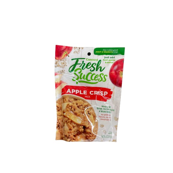 Concord Foods Fresh Success Apple Crisp Mix, 8.5 oz. | ShelHealth