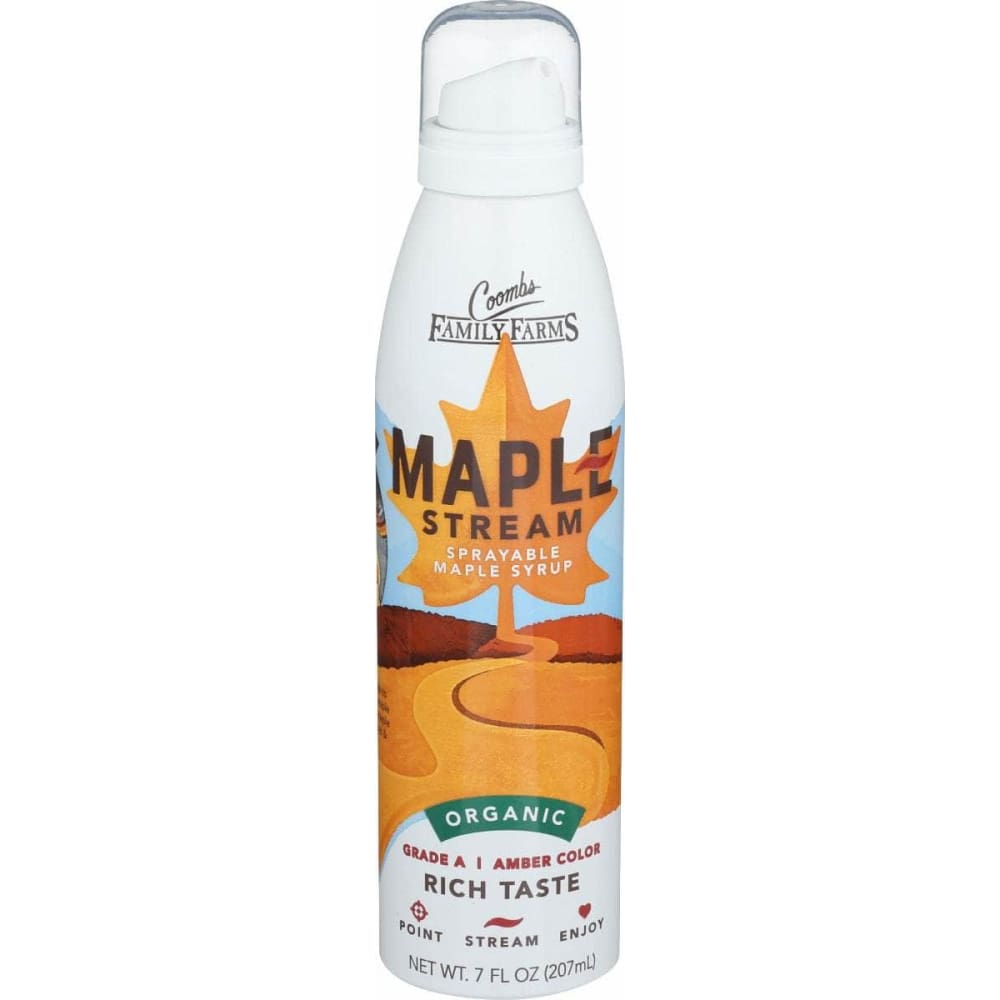 COOMBS FAMILY FARMS Maple Stream Organic Maple Amber, 7 oz (Case of 2 ...