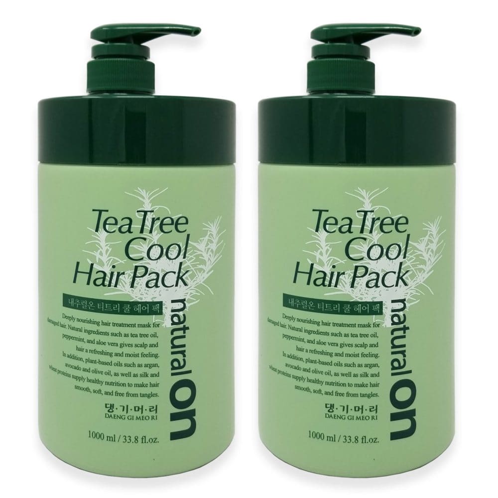 Daeng Gi Meo Ri NaturalOn Tea Tree Cool Hair Mask (33.8 fl. oz., 2 pk ...