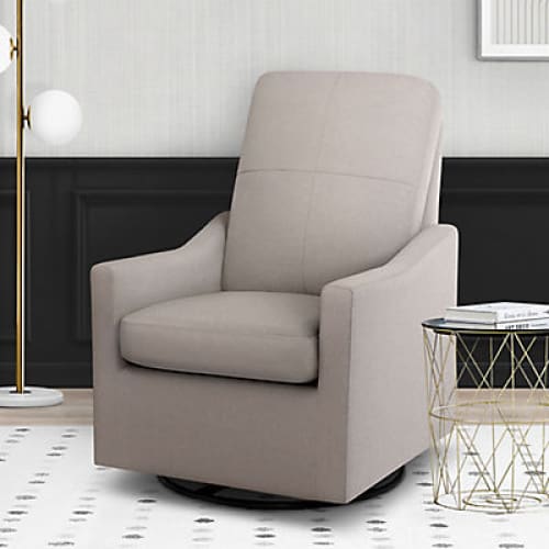 Delta Children Kenwood Nursery Glider Swivel Rocker Chair - Taupe ...