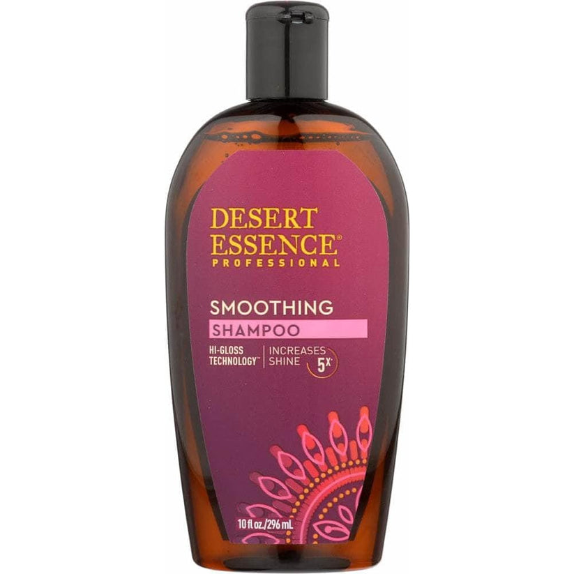 Desert Essence Shampoo Smoothing, 10 Fl Oz (Case of 2) | ShelHealth