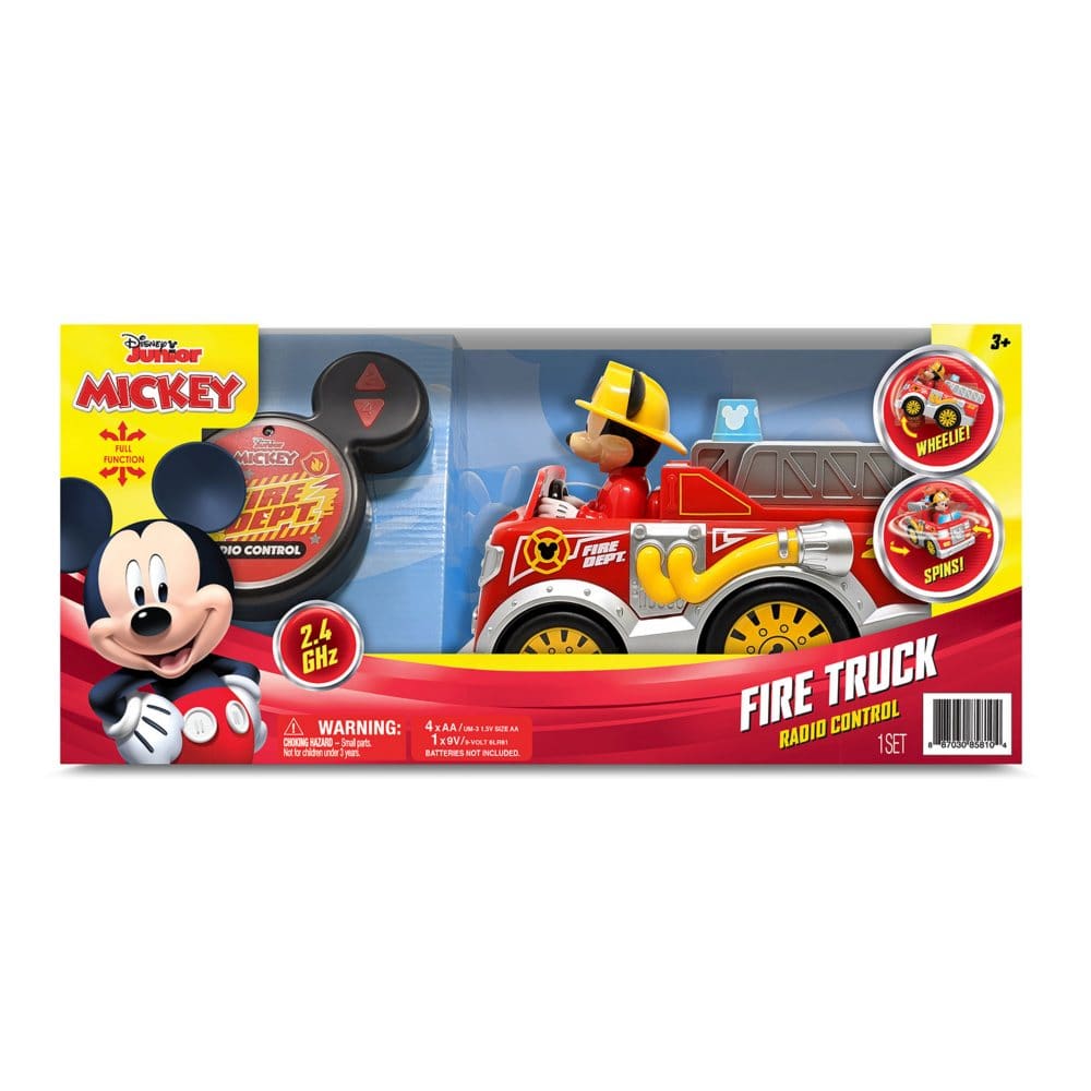 Disney Junior 9" Radio Control Mickey's Fire Truck | ShelHealth