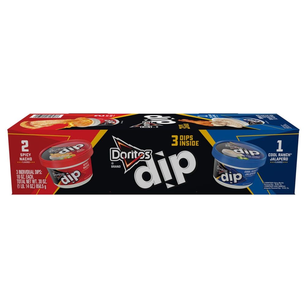 Doritos Two Flavor Dips Variety Pack (10 oz., 3 ct.) | ShelHealth