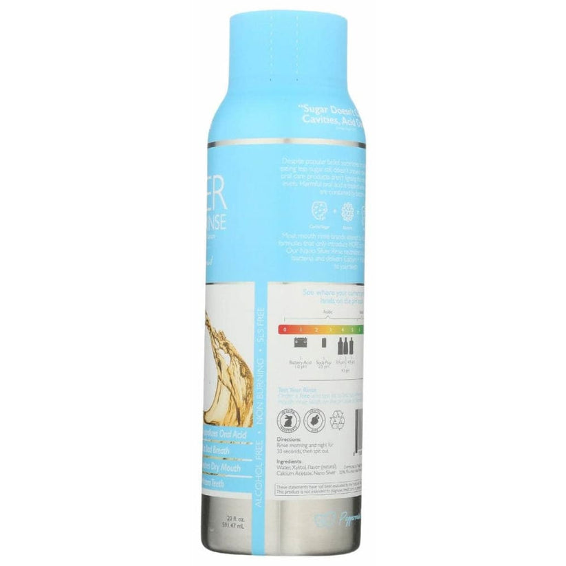 Elementa Silver Nano Silver Mouth Rinse Peppermint, 20 Oz | ShelHealth