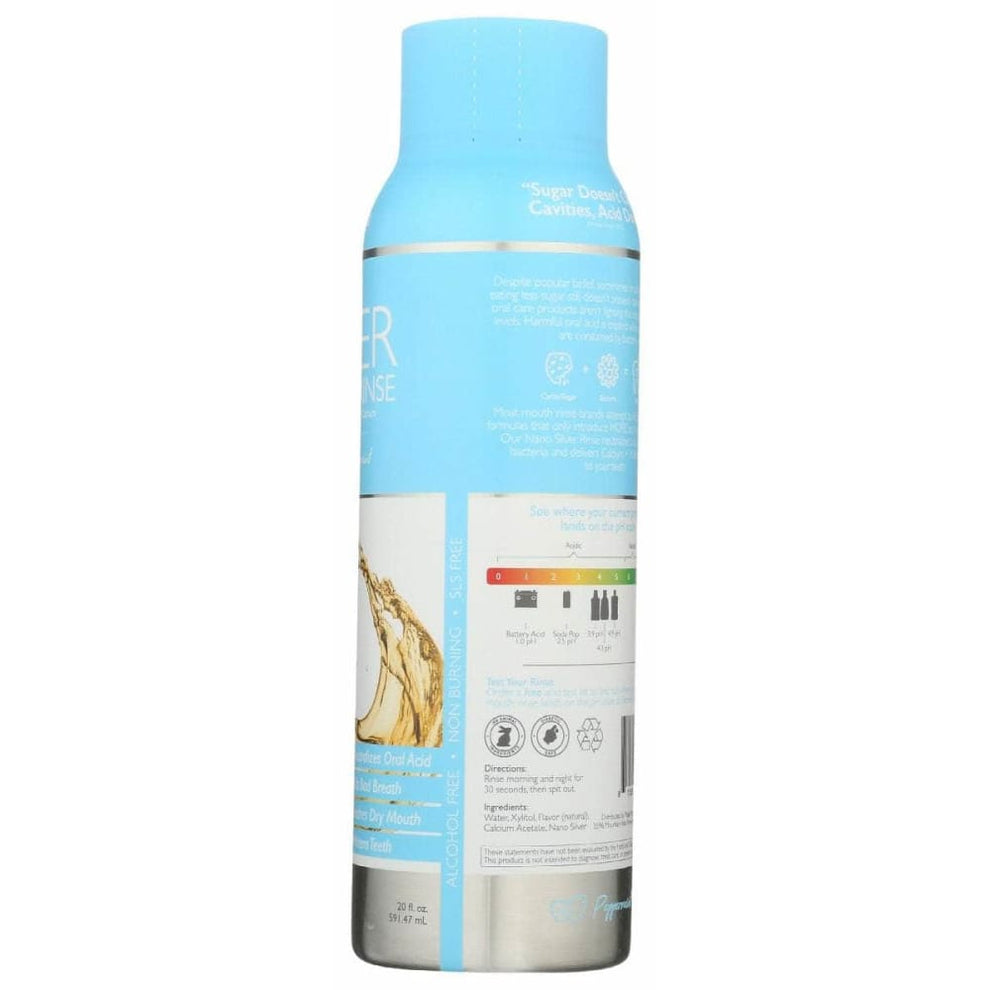 Elementa Silver Nano Silver Mouth Rinse Peppermint, 20 Oz | ShelHealth