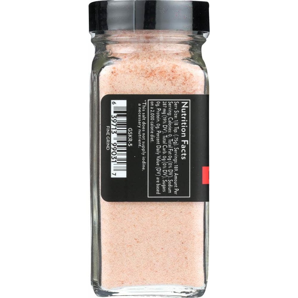 Evolution Salt Co. Gourmet Pink Himalayan Salt Refillable Shaker, 5 Oz ...