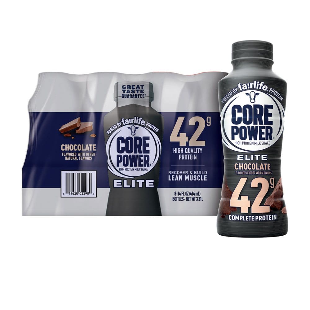 Fairlife Core Power Elite 42g. Protein Shake, Chocolate (14 fl. oz., 8 ...
