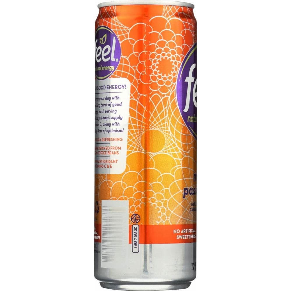 FEEL NATURAL ENERGY: Mango Passionfruit Energy Drink, 12 oz (Case of 5 ...