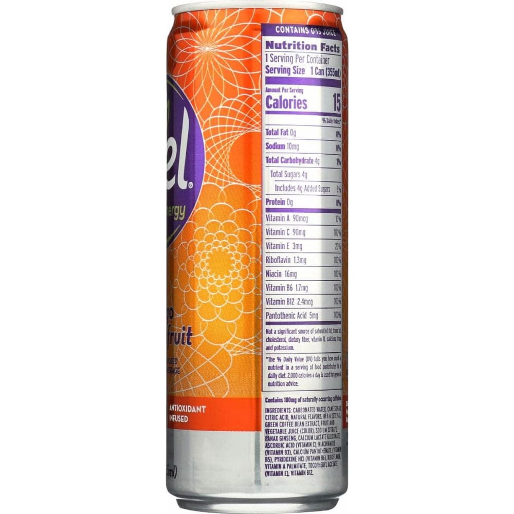 FEEL NATURAL ENERGY: Mango Passionfruit Energy Drink, 12 oz (Case of 5 ...