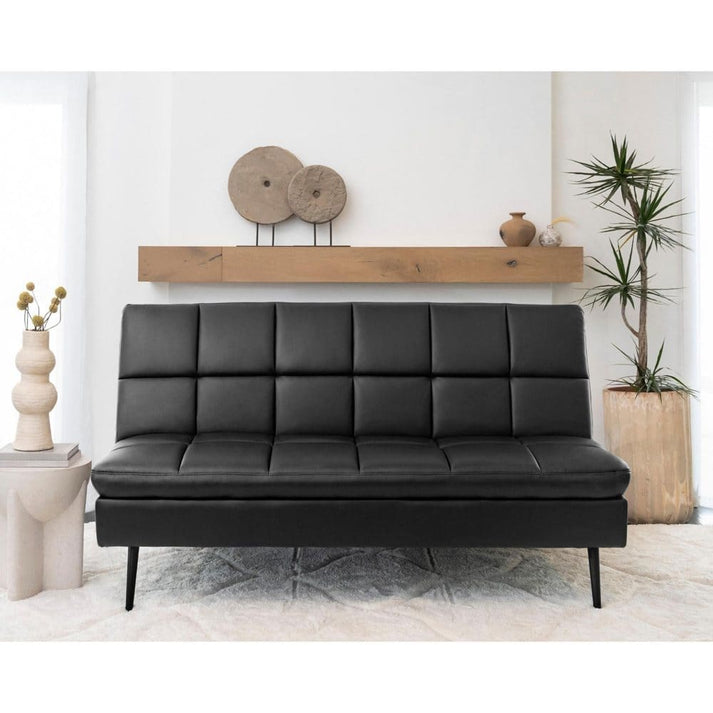 Felix High Performance Faux Leather Convertible Sofa | ShelHealth