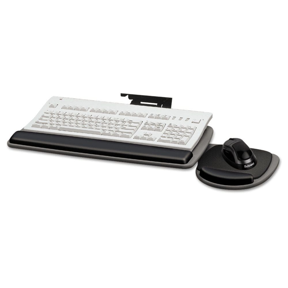 Fellowes - Adjustable Standard Keyboard Platform, 20-1/4w x 11-1/8d ...