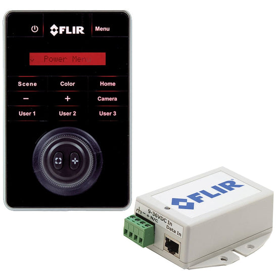 FLIR JCU-2 Joystick Control Unit & POE Injector Kit | ShelHealth