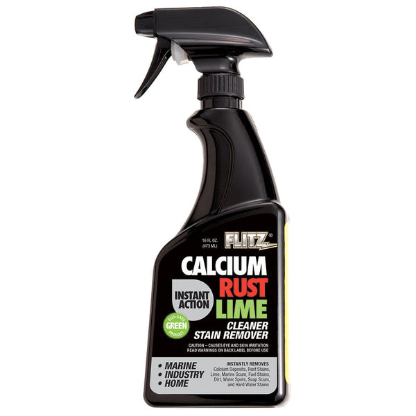 Flitz Instant Calcium, Rust & Lime Remover - 16oz Spray Bottle | ShelHealth