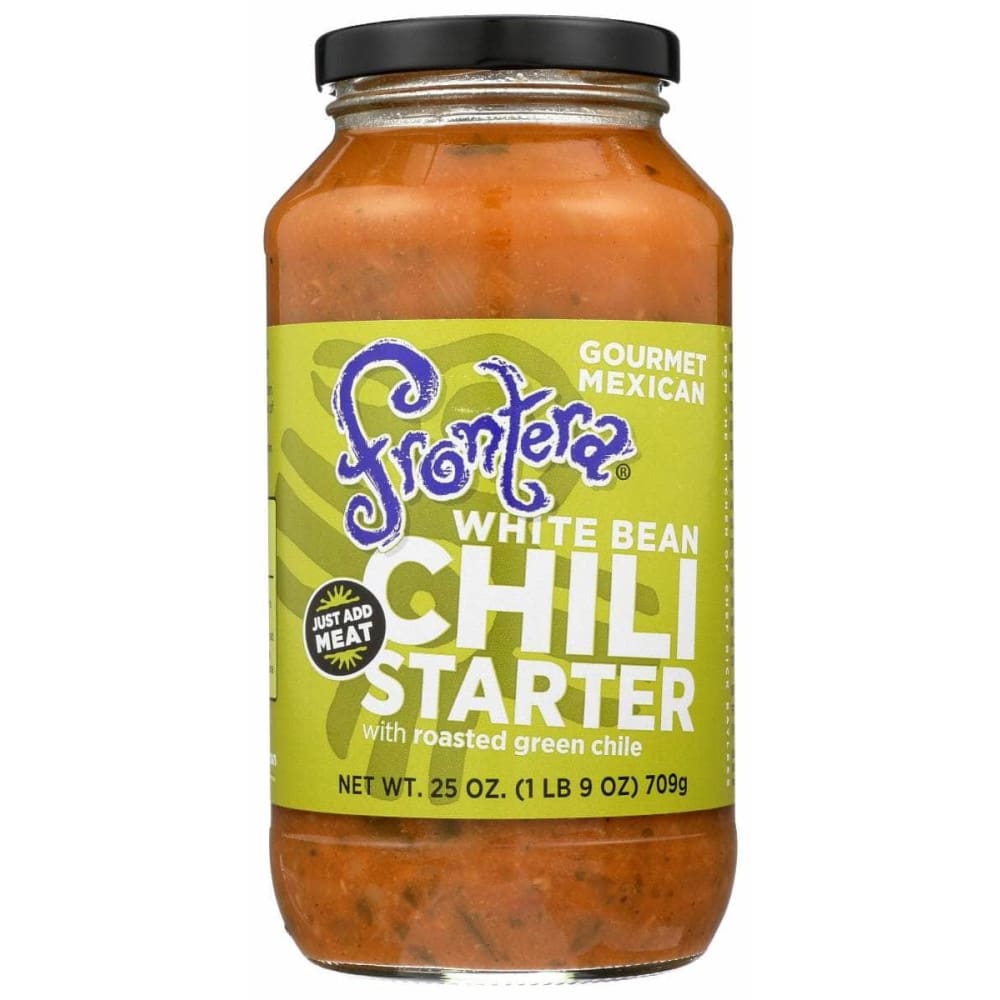 FRONTERA: Chili Starter Bean White, 24 oz (Case of 2) | ShelHealth
