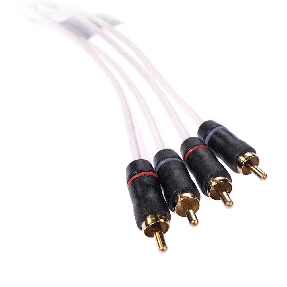 Fusion Performance RCA Cable - 4 Channel - 6' | ShelHealth