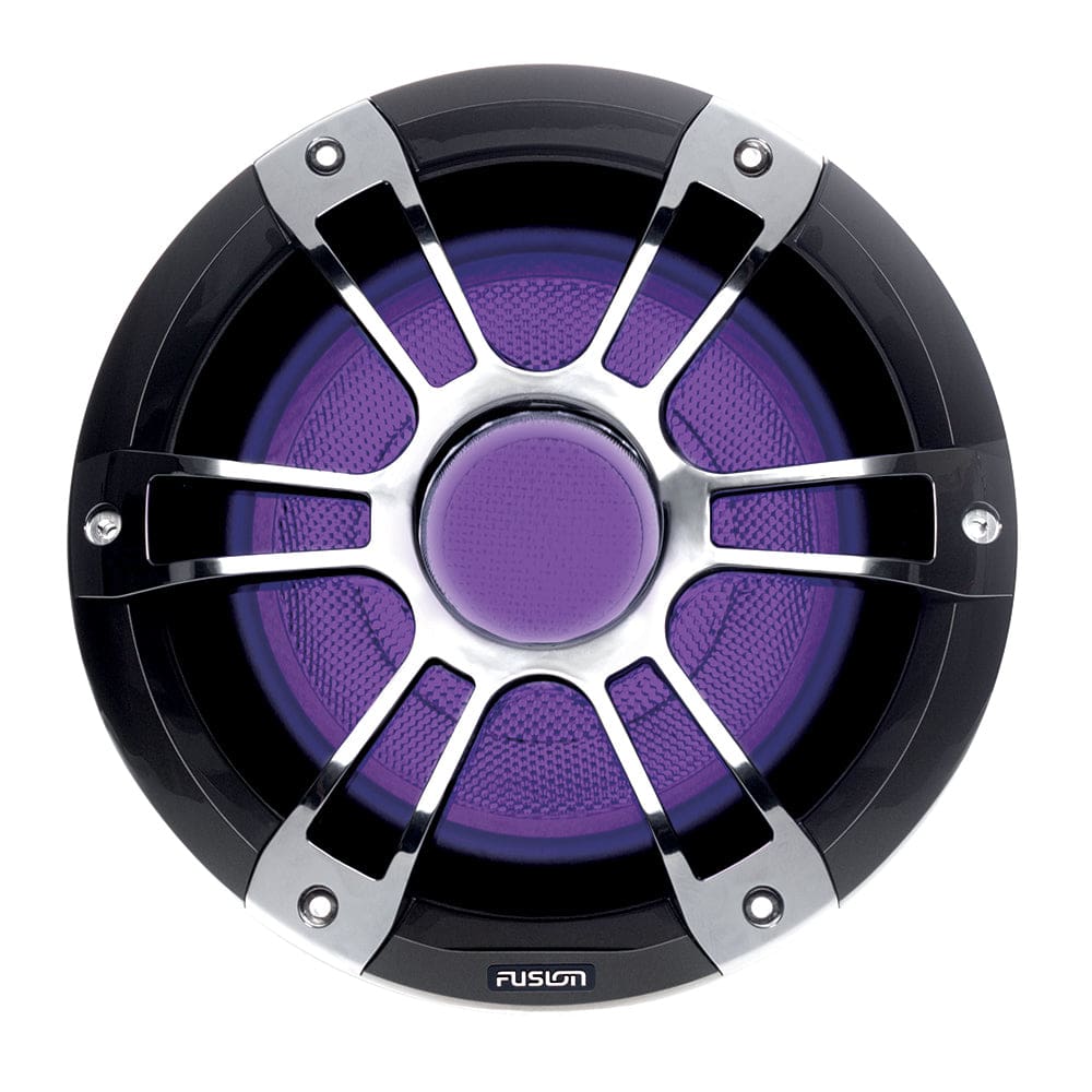 Fusion SG-SL122SPC Signature Series 3 - 12" Subwoofer - Silver/ Chrome ...