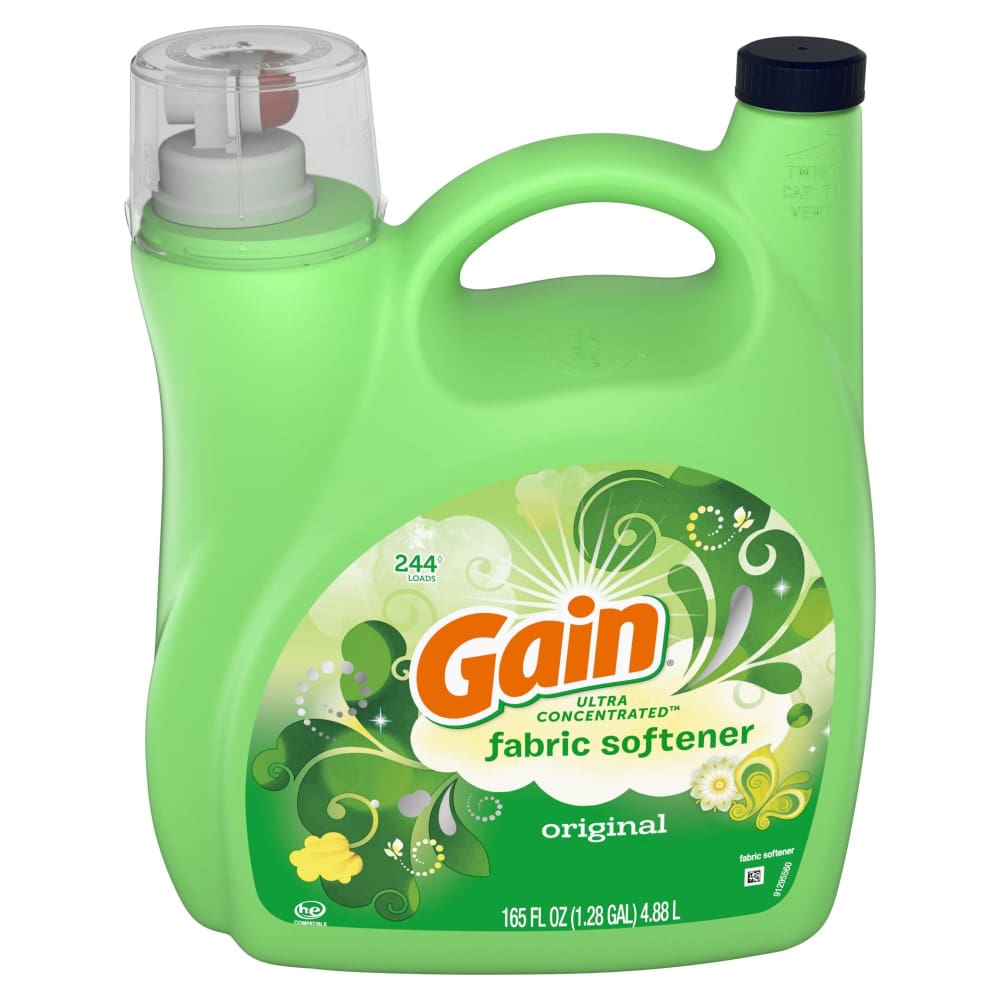 Gain Original Ultra Concentrated Liquid Fabric Softener, 165 fl. oz ...