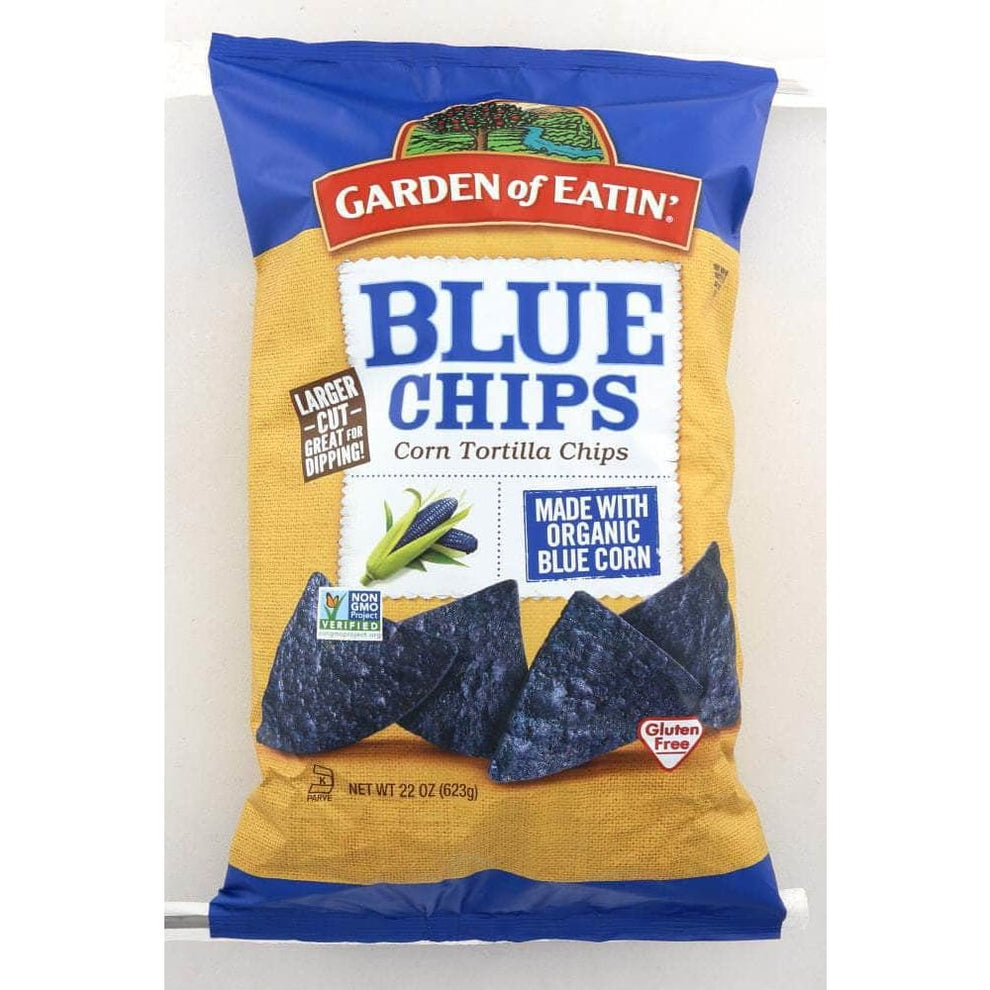 Garden Of Eatin Blue Chips Corn Tortilla Chips, 22 Oz (Case of 2 ...