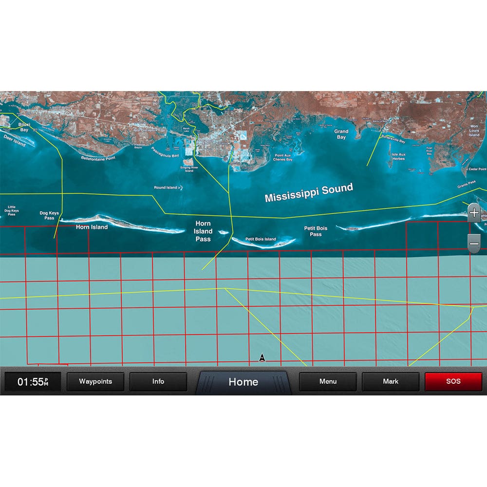 Garmin Standard Mapping® - Mississippi Sound Premium microSD™/ SD™ Card ...