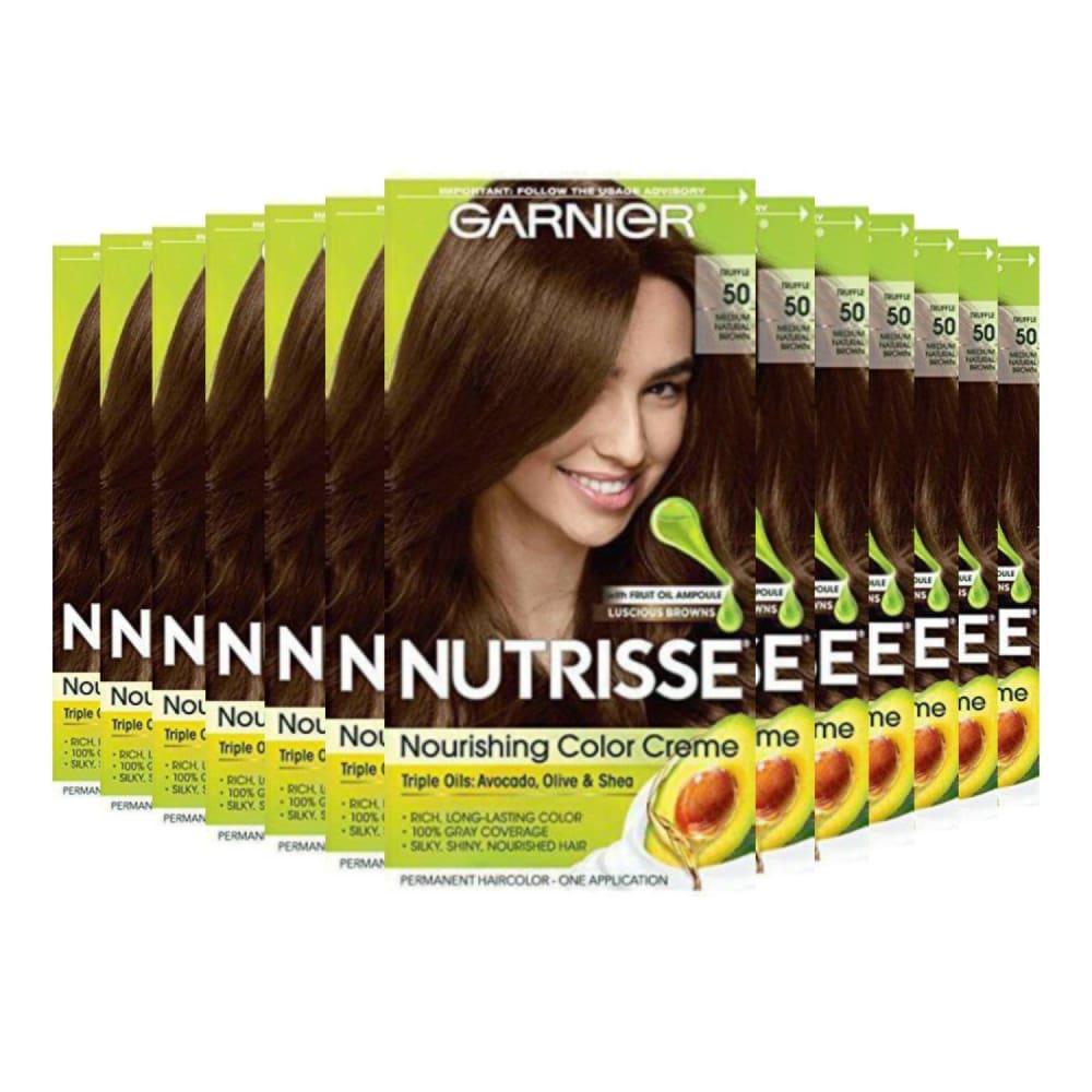 Garnier Nutrisse Nourishing Color Creme - Medium Natural Brown 50 ...