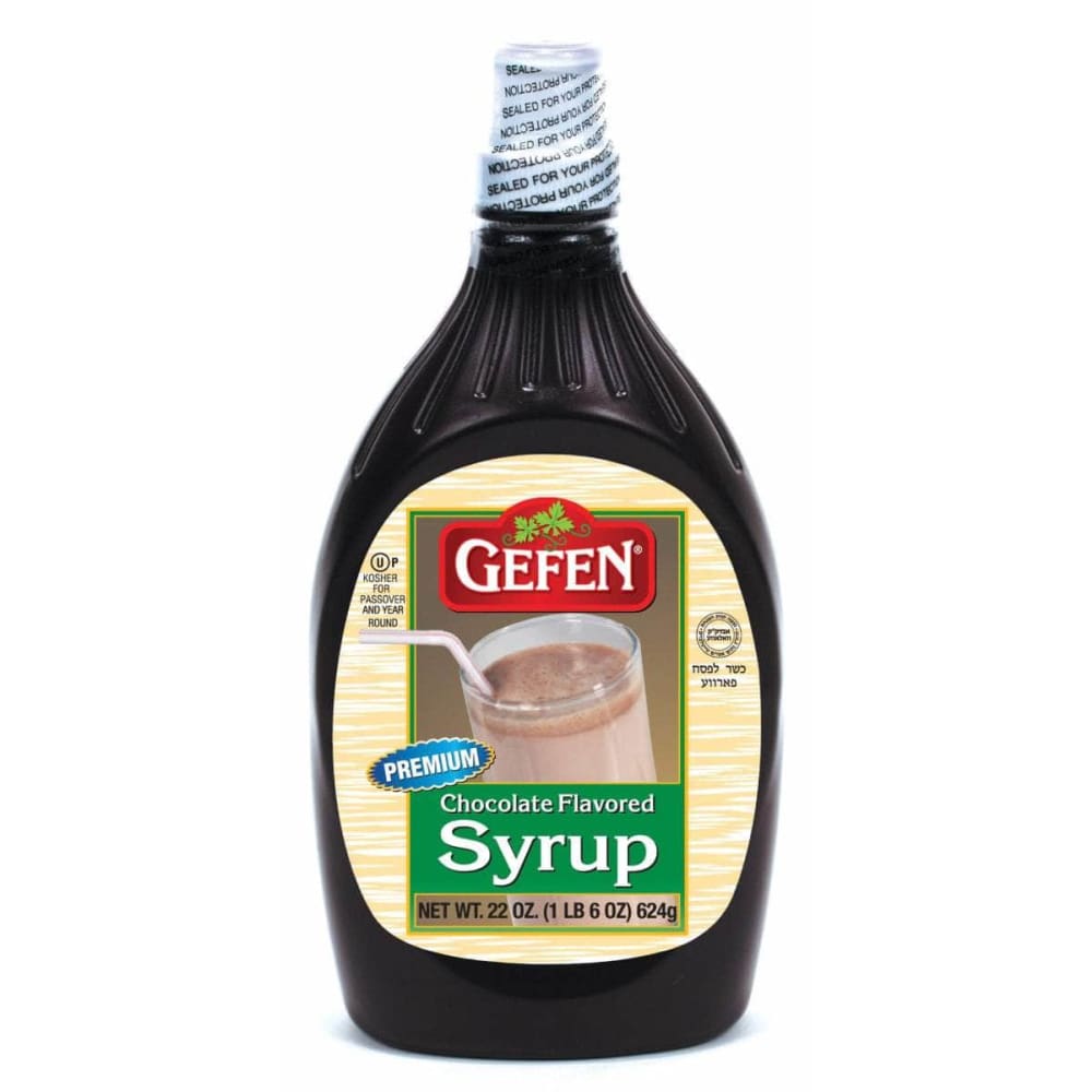 GEFEN Chocolate Syrup, 24 oz (Case of 4) | ShelHealth