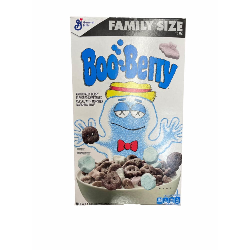 General Mills Boo Berry Halloween Sweetened Cereal With Monster ...