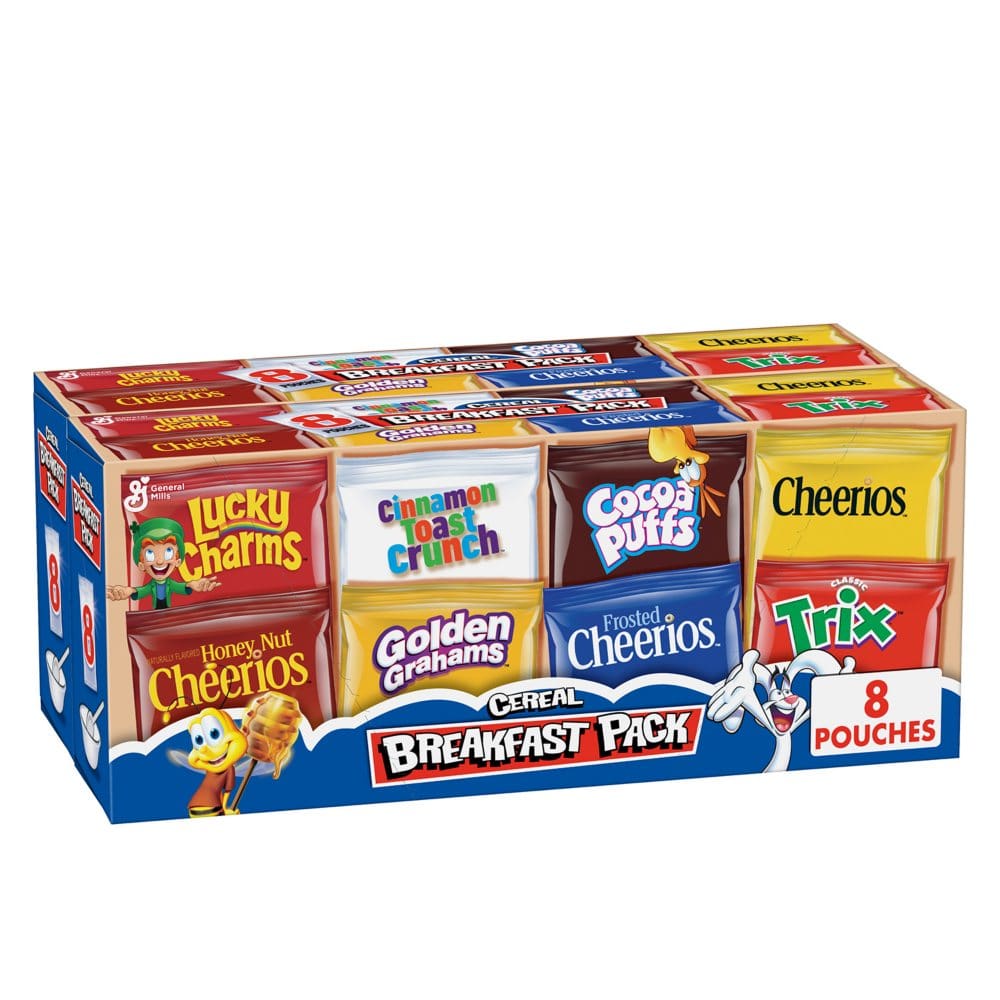 General Mills Breakfast Cereal, Variety Pack (16 pk.) (Pack of 2 ...