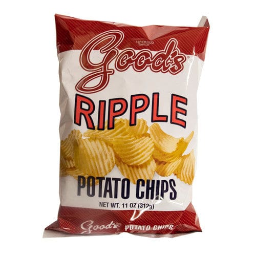 Good's Ripple Potato Chips 11oz (Case of 8) | ShelHealth
