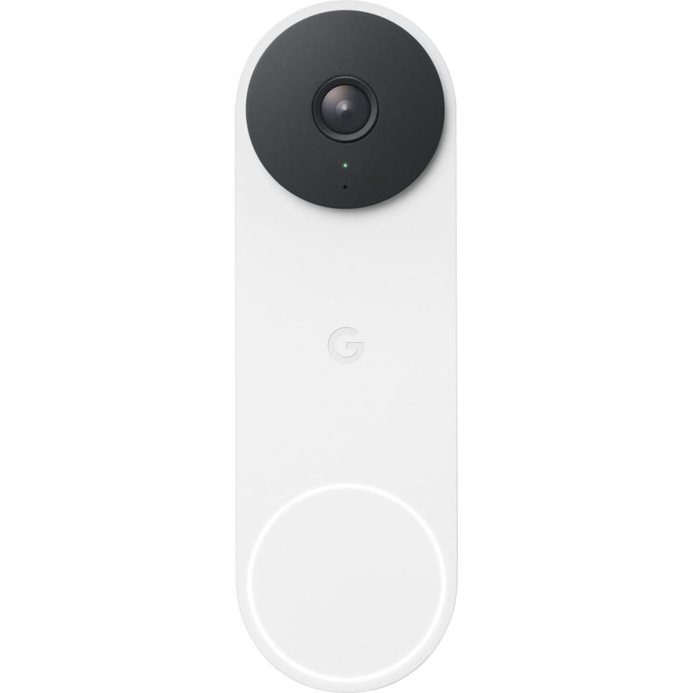 Google GA02767-US Nest Doorbell Wired - Snow | ShelHealth