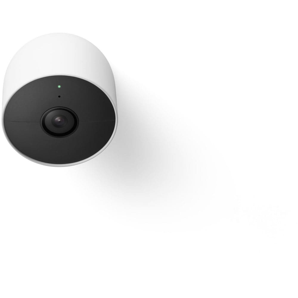 Google Nest 1080p Indoor/Outdoor Camera (Battery) - White | ShelHealth