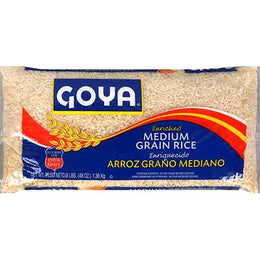 GOYA: Enriched Medium Grain Rice, 3 lb (Case of 2) | ShelHealth