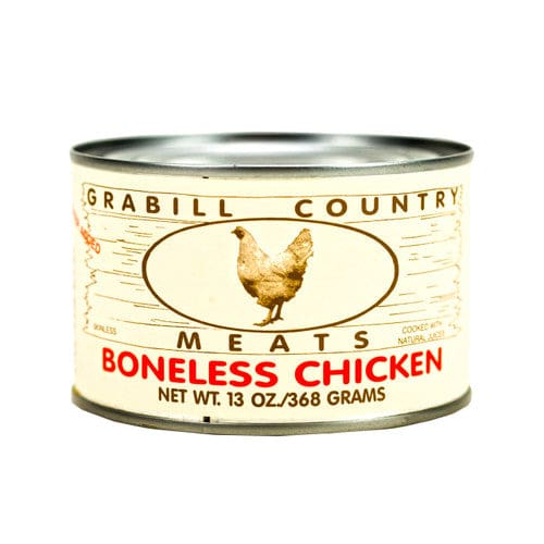 Grabill Country Meats Chicken Chunks 13oz (Case of 12) | ShelHealth