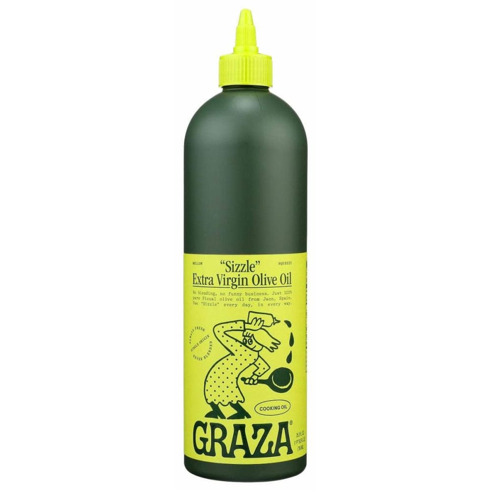 GRAZA: Sizzle Extra Virgin Olive Oil, 750 ml | ShelHealth