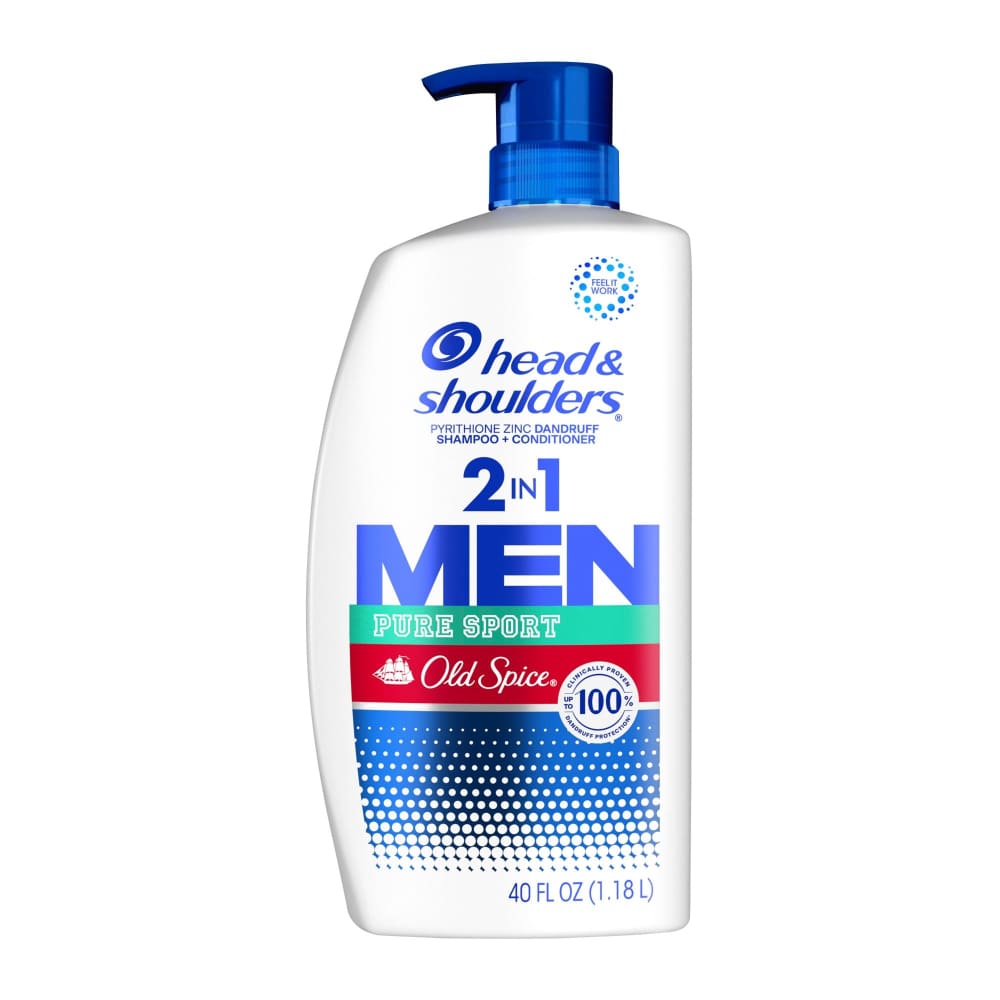 Head and Shoulders Men's 2-in-1 Dandruff Shampoo and Conditioner - Old ...