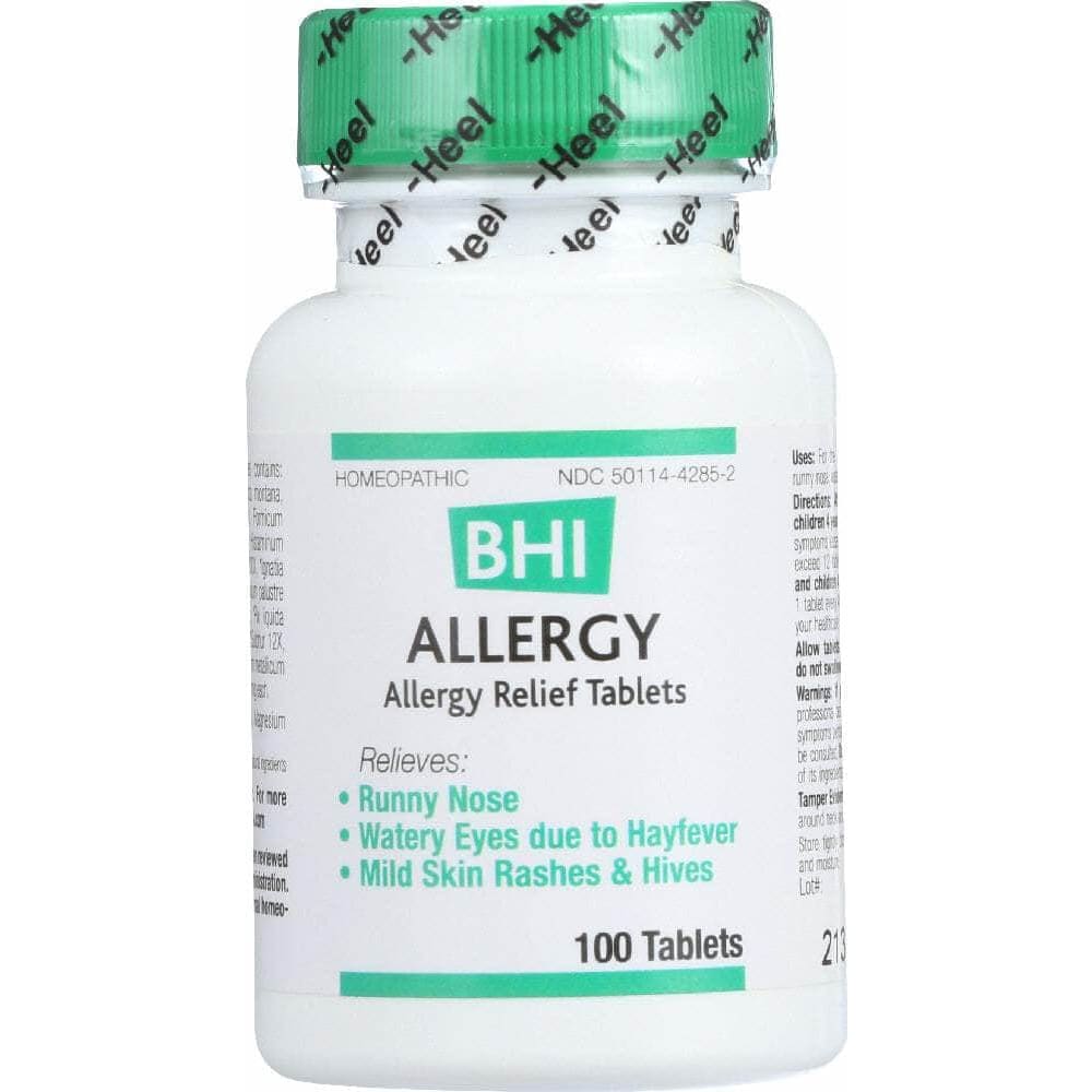 Heel Bhi Allergy Homeopathic Medication, 100 Tablets | ShelHealth