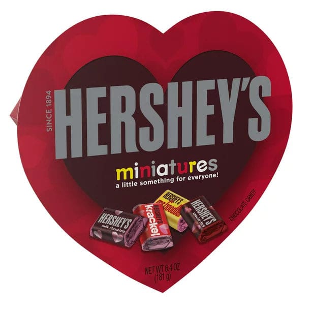 HERSHEY'S, Miniatures Assorted Milk and Dark Chocolate Candy Bars ...