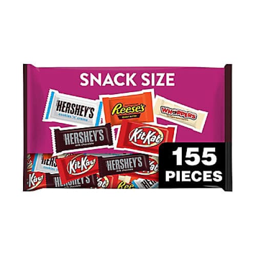 Hershey's, Reese's, Kit Kat & More Snack Size Bulk Candy Assortment ...