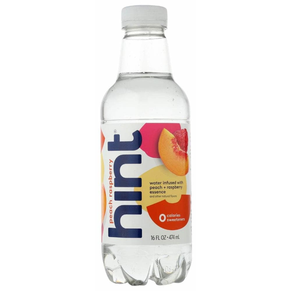 HINT Water Peach Raspberry, 16 fo (Case of 5) | ShelHealth