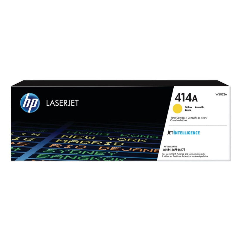 HP 414A, Yellow Original LaserJet Toner Cartridge | ShelHealth