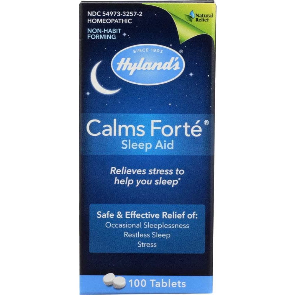Hyland Calms Forte, 100 Tablets (Case of 2) | ShelHealth