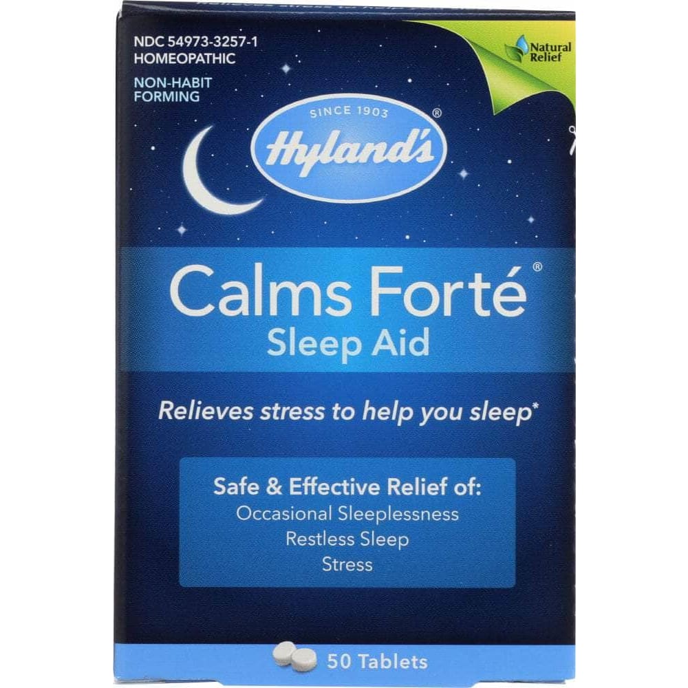 Hyland Calms Forte, 50 Tablets (Case of 2) | ShelHealth