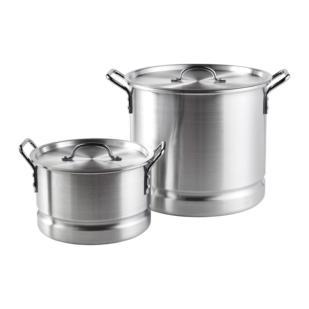 IMUSA 2-Piece Tamales Steamer Set, 32 qt./10 qt. - Silver | ShelHealth