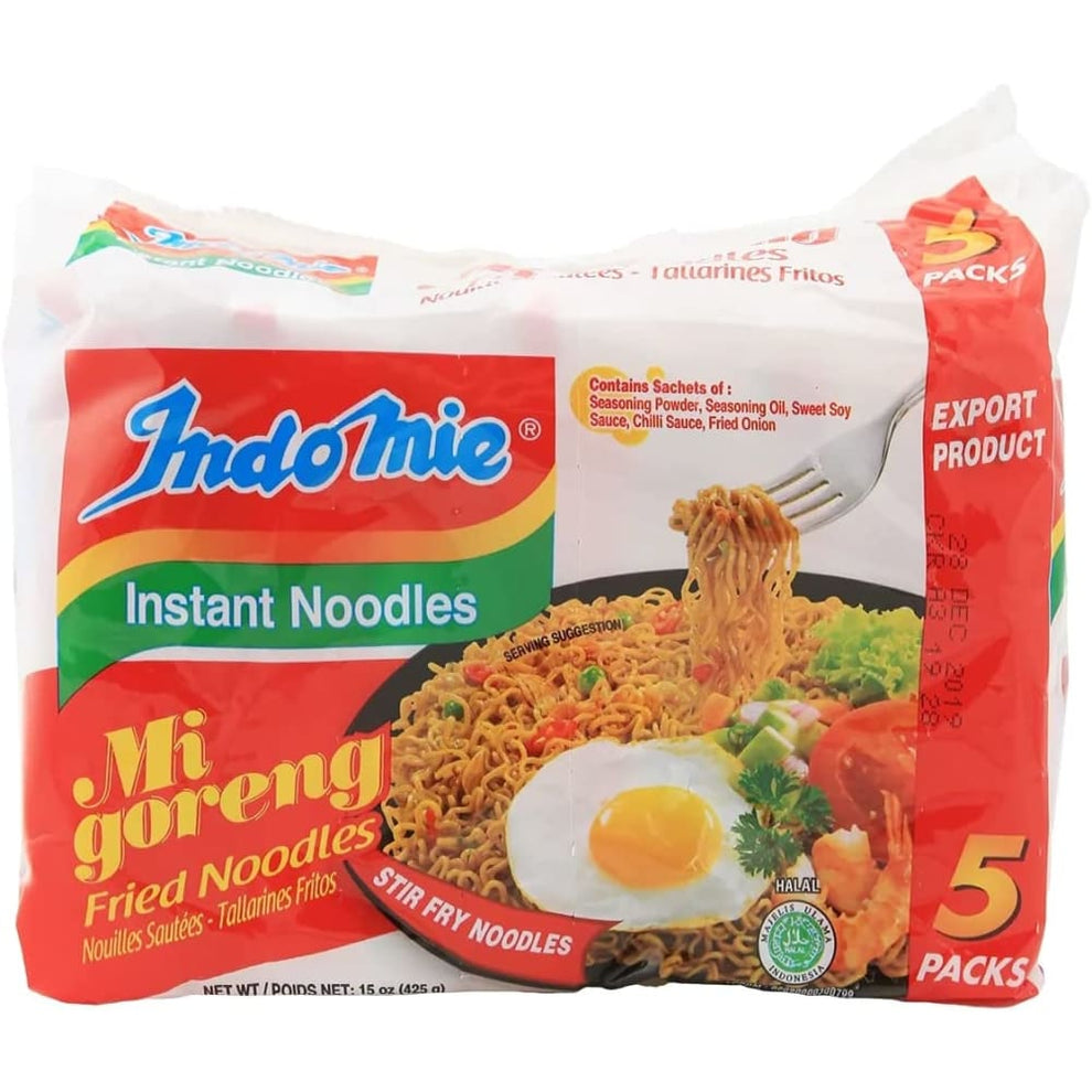 INDOMIE: Fried Noodles Mi Goreng, 15 OZ (Pack of 4) | ShelHealth