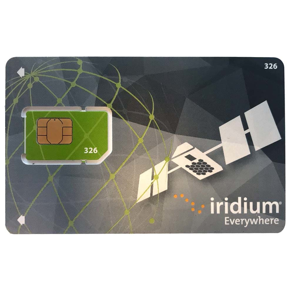 Iridium Prepaid SIM Card Activation Required - Green | ShelHealth